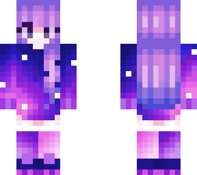 - galaxy girl - | Minecraft Skin