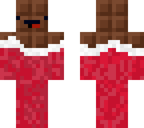Normal Chocolate (red wrapper) | Minecraft Skin