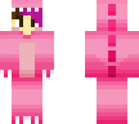 Pink Dino | Minecraft Skin