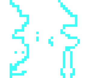 blue lightning | Minecraft Skin