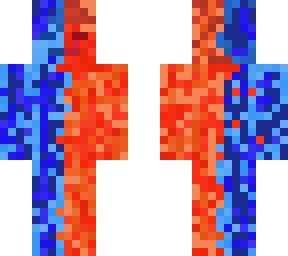Fire and Water | Minecraft Skin