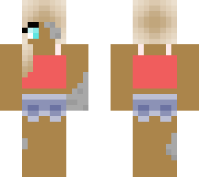 half human half robot skin | Minecraft Skins