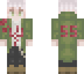 nagito komaeda danganronpa | Minecraft Skins