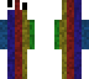 Rainbow puke | Minecraft Skin