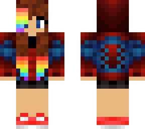 spiderman girl | Minecraft Skins