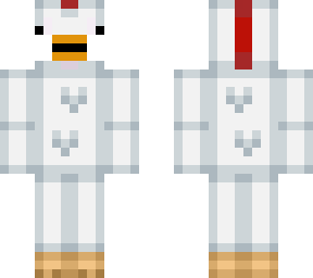 super saiyan chicken | Minecraft Skins