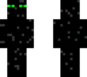 Enderman green eyes | Minecraft Skin
