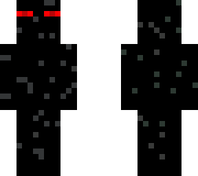 Enderman red eyes | Minecraft Skin