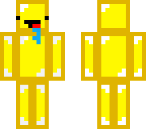 Gold Derp DROOL | Minecraft Skin