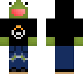 Overwatch kermit The frog | Minecraft Skin