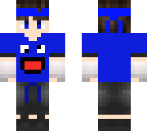 ReFletz Monstro Biscoito Azul | Minecraft Skin