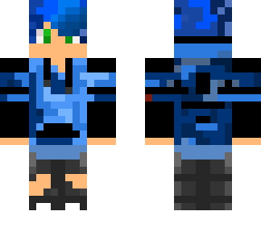 minecraft blue skin | Minecraft Skins