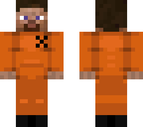 Prisoner Steve | Minecraft Skin