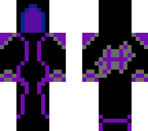 purple shadow wizard | Minecraft Skin