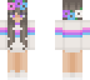 Bi Pride Girl | Minecraft Skin