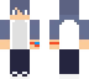 Blue Anime Boy | Minecraft Skin
