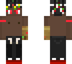 shirtless black | Minecraft Skins