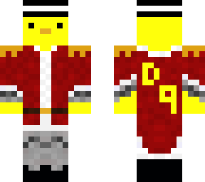 King Duck With Fadora (Finished) | Minecraft Skin