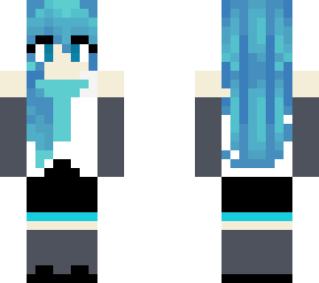 hastune miku | Minecraft Skins