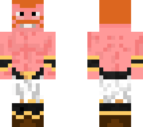 Smashing Kid Buu | Minecraft Skin