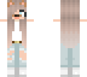 snapchat dog girl base | Minecraft Skins