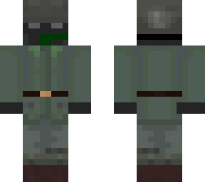 WW1 German Soldier Gas Mask Uniform | Minecraft Skin