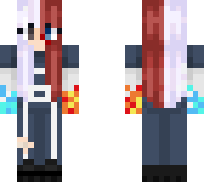 todoroki skin | Minecraft Skins