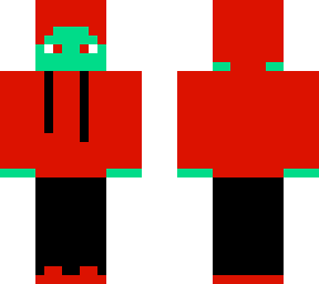 FIXED! Red With Derpy face on Chin | Minecraft Skin