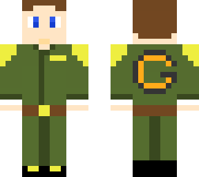 Galaxy Garrison Sergeant Major of the Army | Minecraft Skin