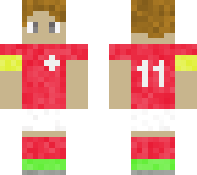Swiss Football Player | Minecraft Skin