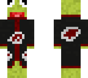 Akatsuki Kermit | Minecraft Skin