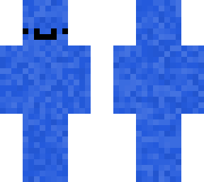 Blue Wool Derp | Minecraft Skin