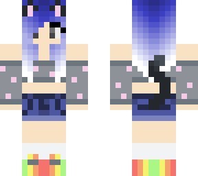 Nyan Cat Girl | Minecraft Skin