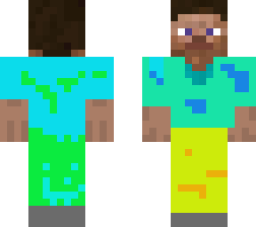 Smile Steve | Minecraft Skin