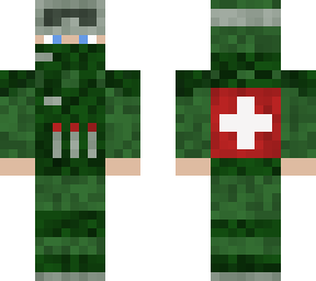 Swiss Soldier | Minecraft Skin