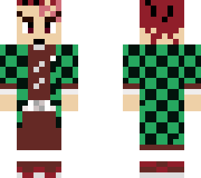 tanjiro kimetsu | Minecraft Skins