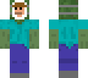 Zombie Spy disguised as TF2's Sniper | Minecraft Skin