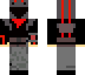 Fortnite Burnout skin | Minecraft Skin