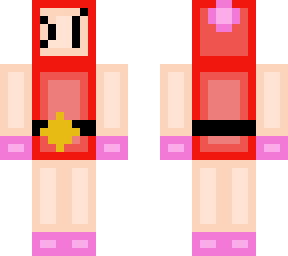 RED BOMBER SUPER BOMBERMAN R | Minecraft Skin