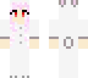 Pink bunny girl | Minecraft Skin