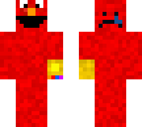 Sad face elmo sad | Minecraft Skin