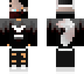 This isnt mine i just fixed the eye overhang | Minecraft Skin