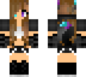 Kawaii WereWolf Girl | Minecraft Skin