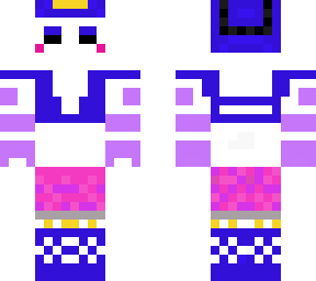 Ballora Eyes Shut (New) | Minecraft Skin
