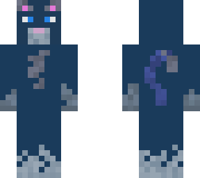 Blue Cat | Minecraft Skin