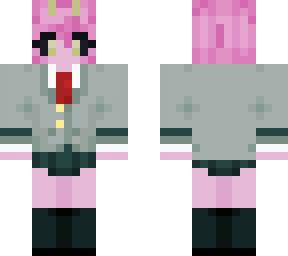 Mina Ashido Classic Skin Edit | Minecraft Skin