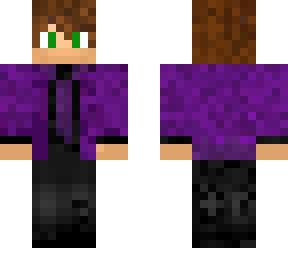 PURPLE SUIT | Minecraft Skin