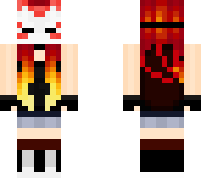 Shiro With Mask | Minecraft Skin
