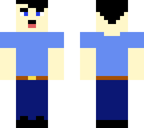 steve moustache | Minecraft Skin