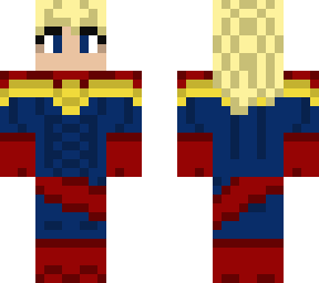 Captain Marvel | Minecraft Skins
